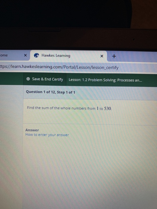 Solved xHawkes Learning ome | Chegg.com
