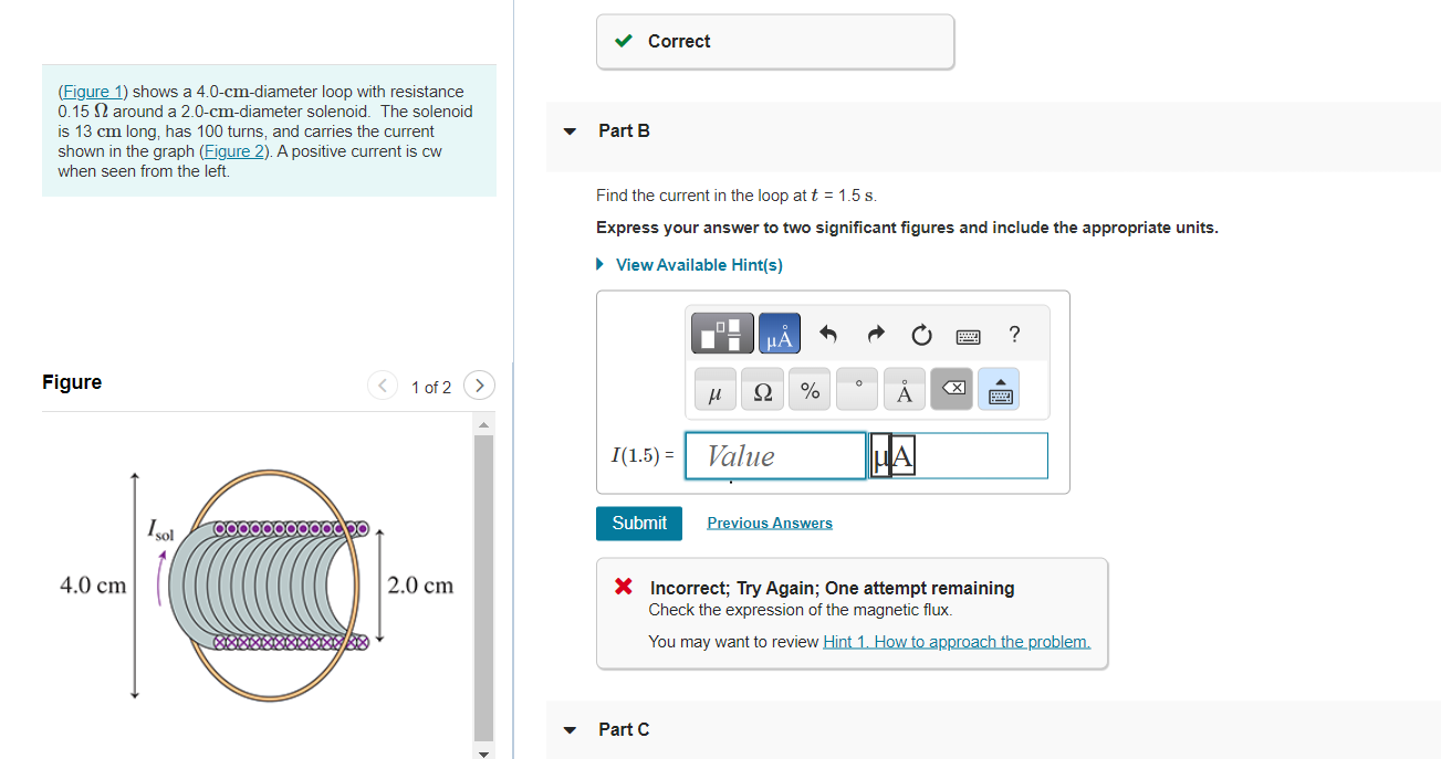 Solved Figure ( 2 of 2(Figure 1) shows a 4.0-cm-diameter | Chegg.com