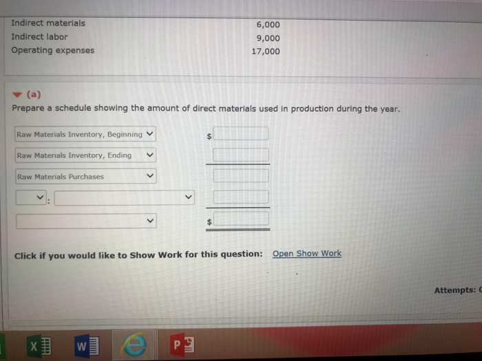 Solved el, Survey of Accounting, le with Job Order Costing | Chegg.com