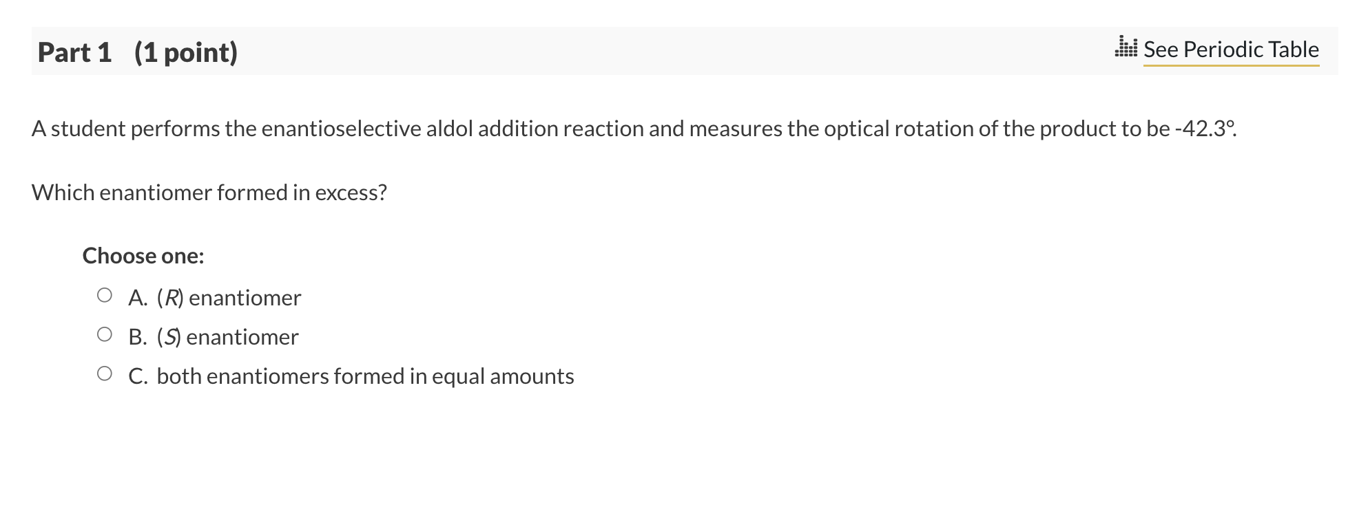 Solved 02 Question (2 points) Consider the following | Chegg.com