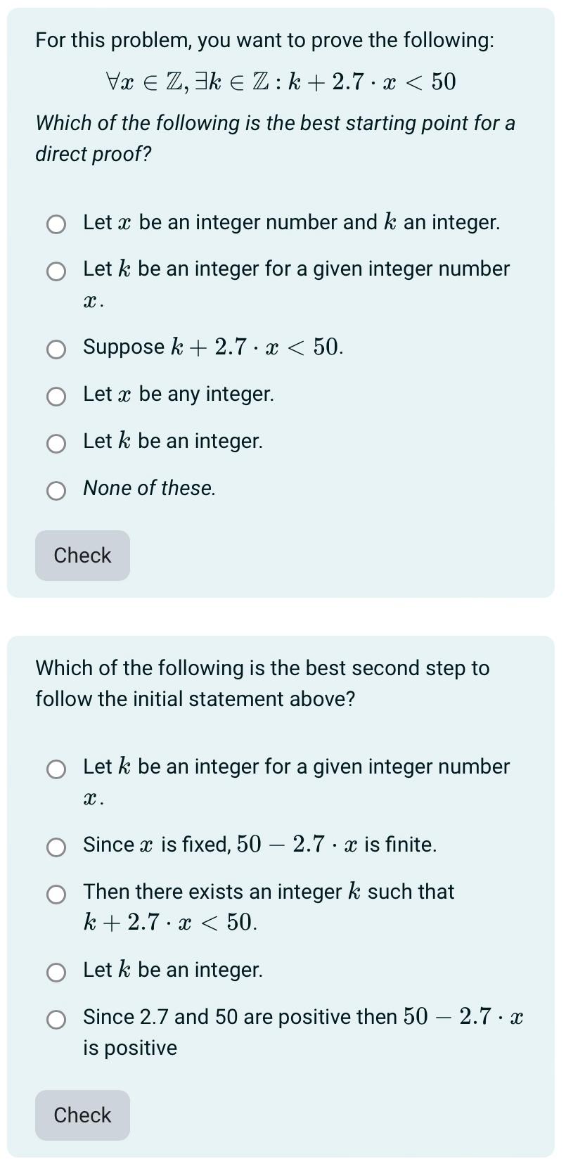 Solved For this problem, you want to prove the following: | Chegg.com