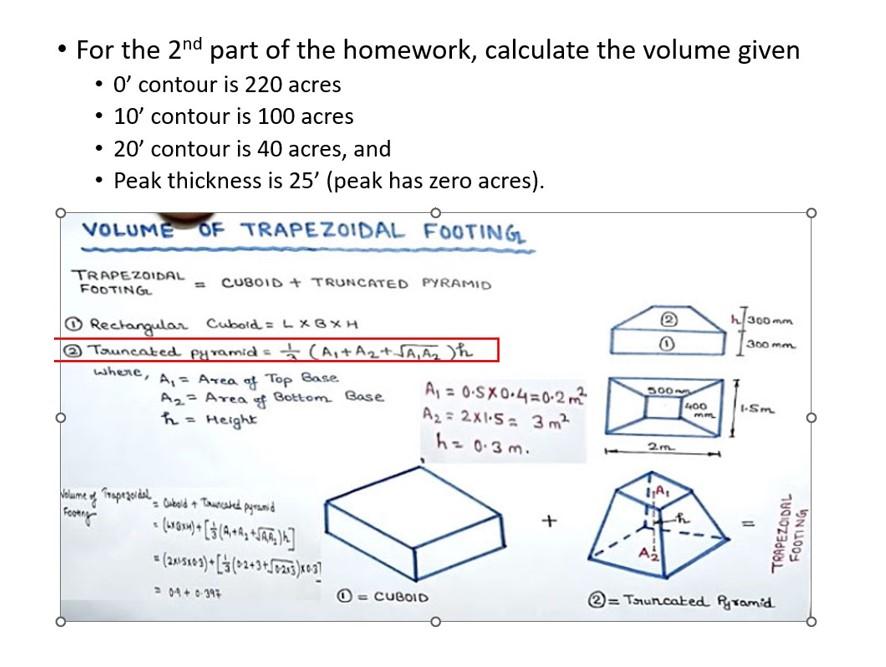 Solved - For the 2nd part of the homework, calculate the | Chegg.com