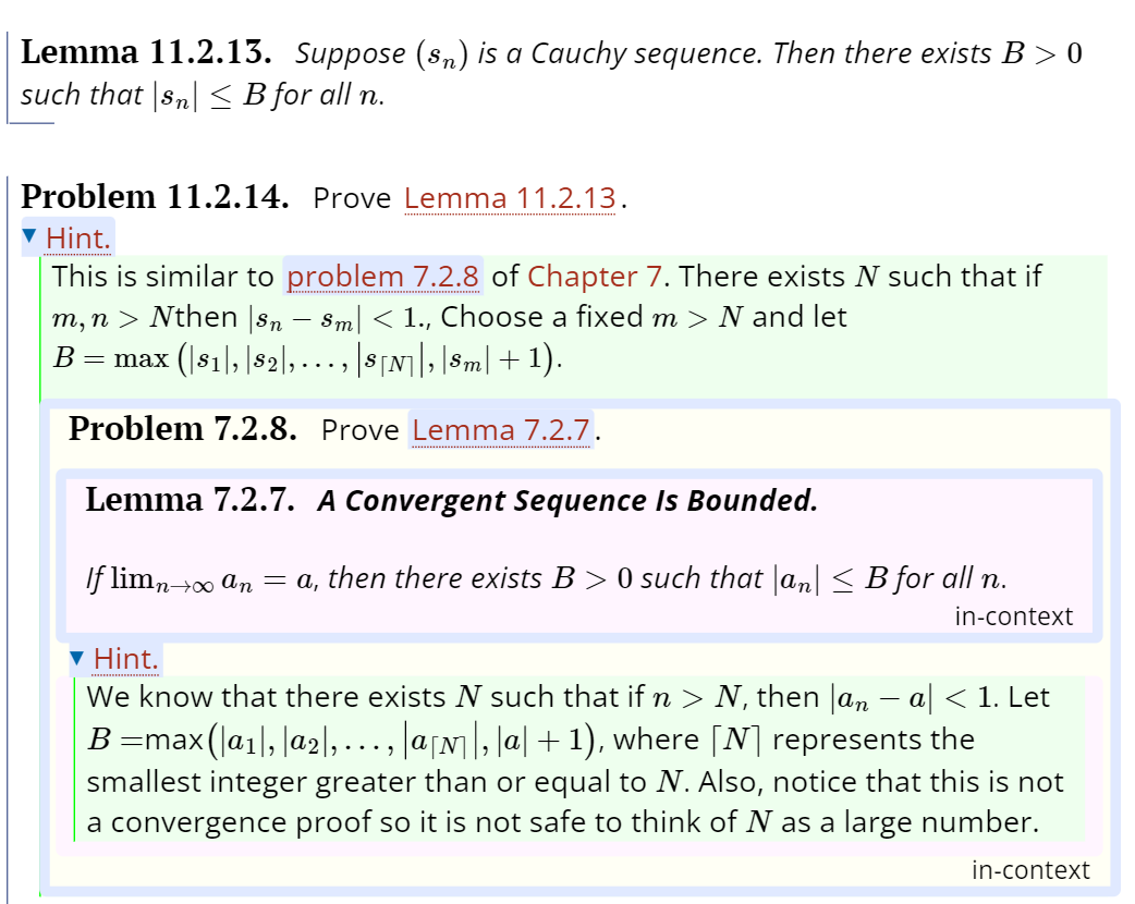 Solved Real math analysis, I need help with problem | Chegg.com