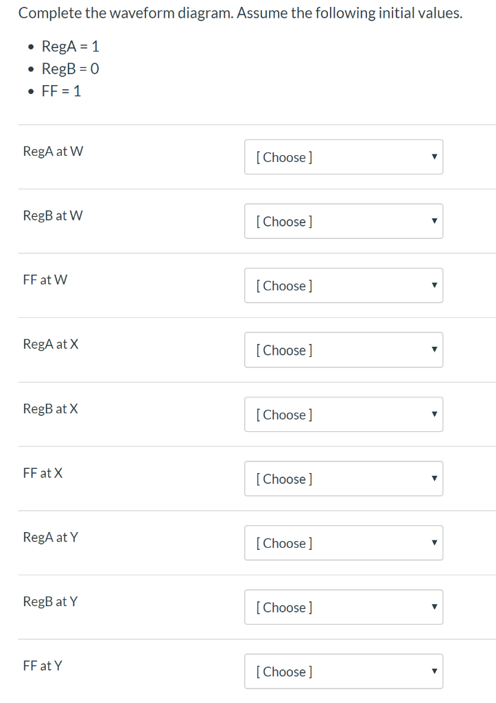 Solved Consider the following circuit. Note that RegA and | Chegg.com