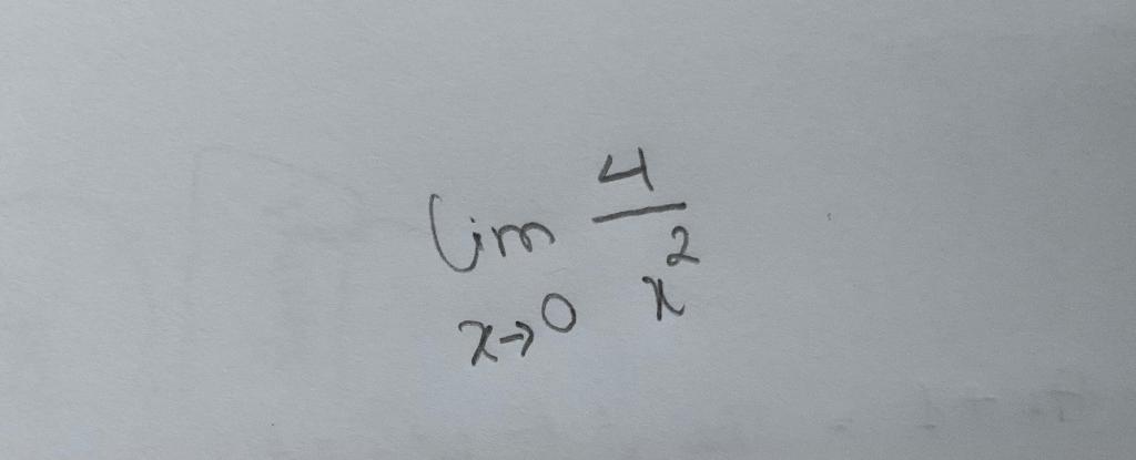 Solved lim 4 너 2 제 | Chegg.com