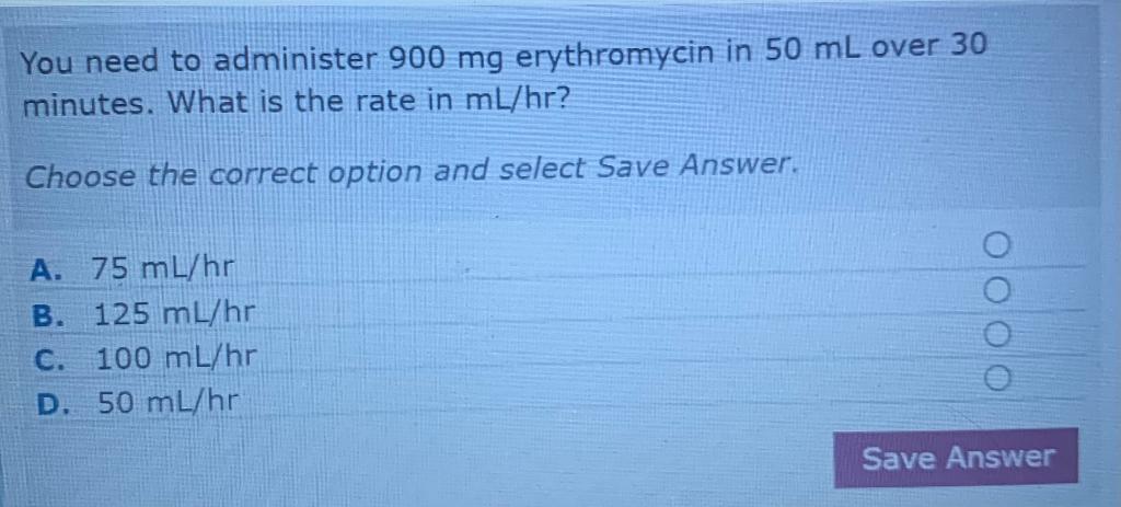 Solved You need to administer cefotaxime 1gram in 100 mL | Chegg.com