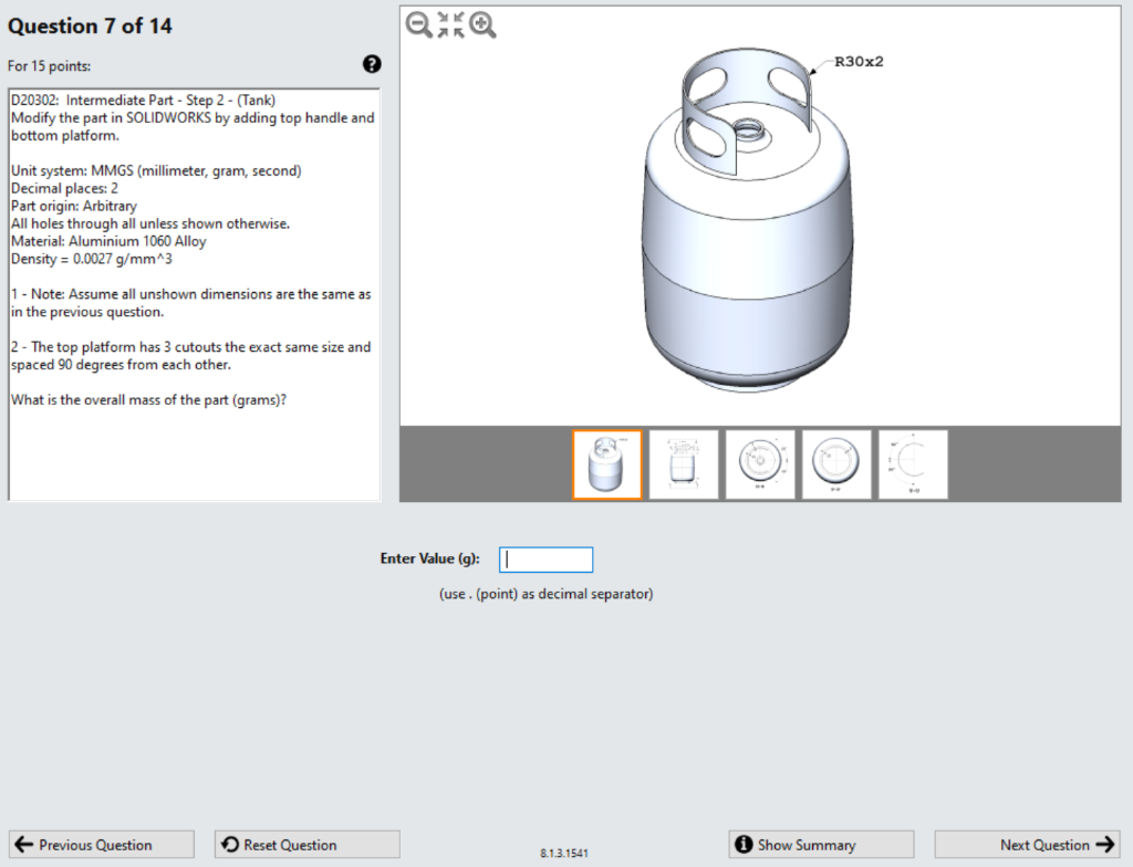 Solved Question 6 of 14 For 15 points: D20301: Intermediate | Chegg.com