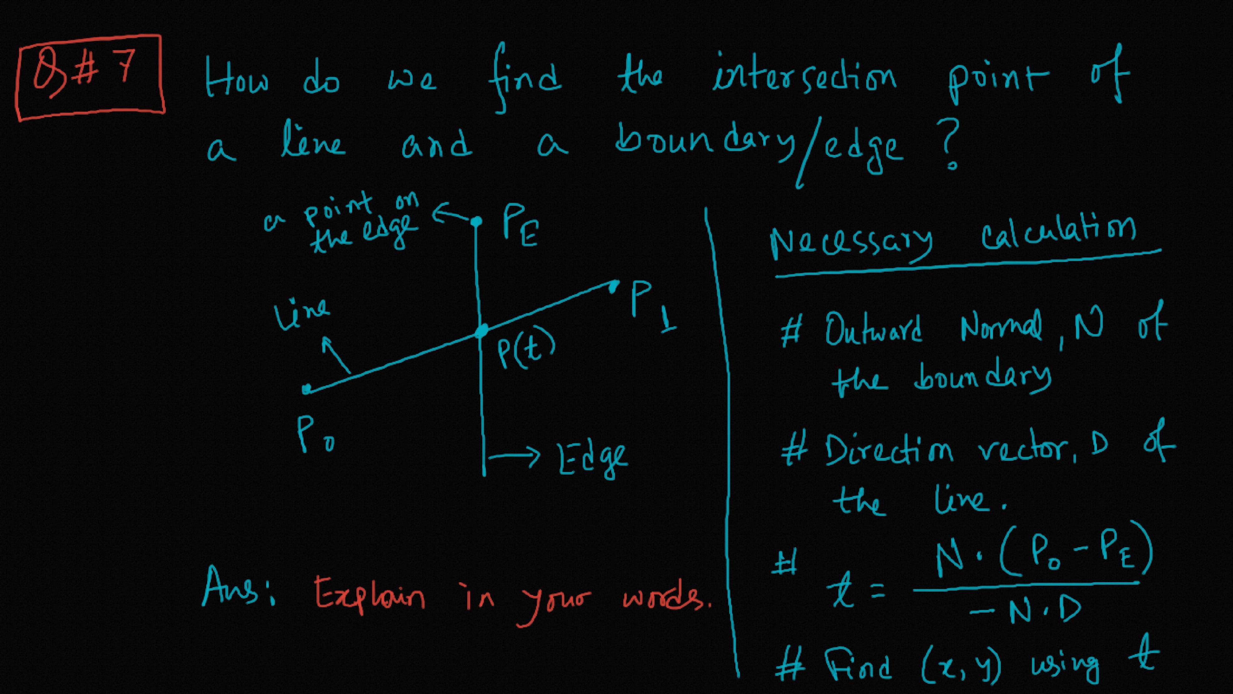 Solved u ㅁ Cyrus-Beck Algo [Textbook : Chapter 3, Section | Chegg.com