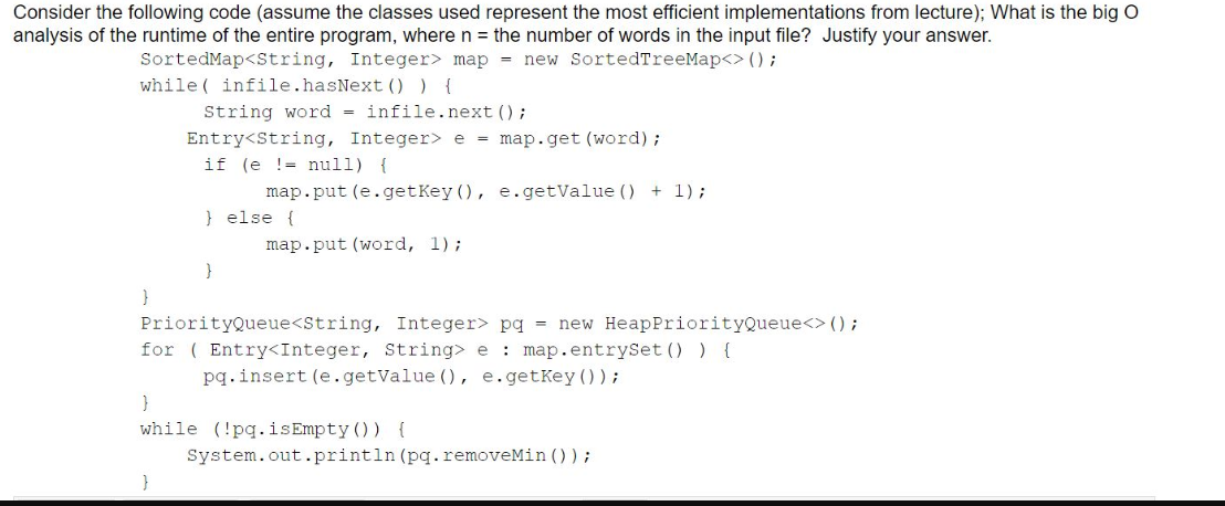 Solved Consider the following code (assume the classes used | Chegg.com