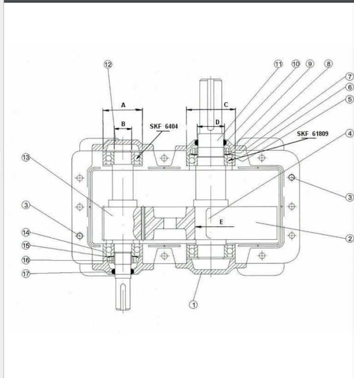 Solved For the gear box below:Indicate the ISO class of fit | Chegg.com