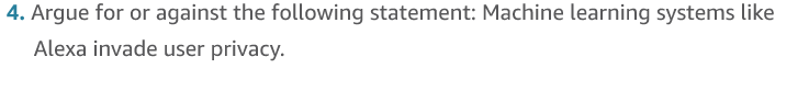 Solved Alexa: Can You Hear Me? Voice-based artificial | Chegg.com