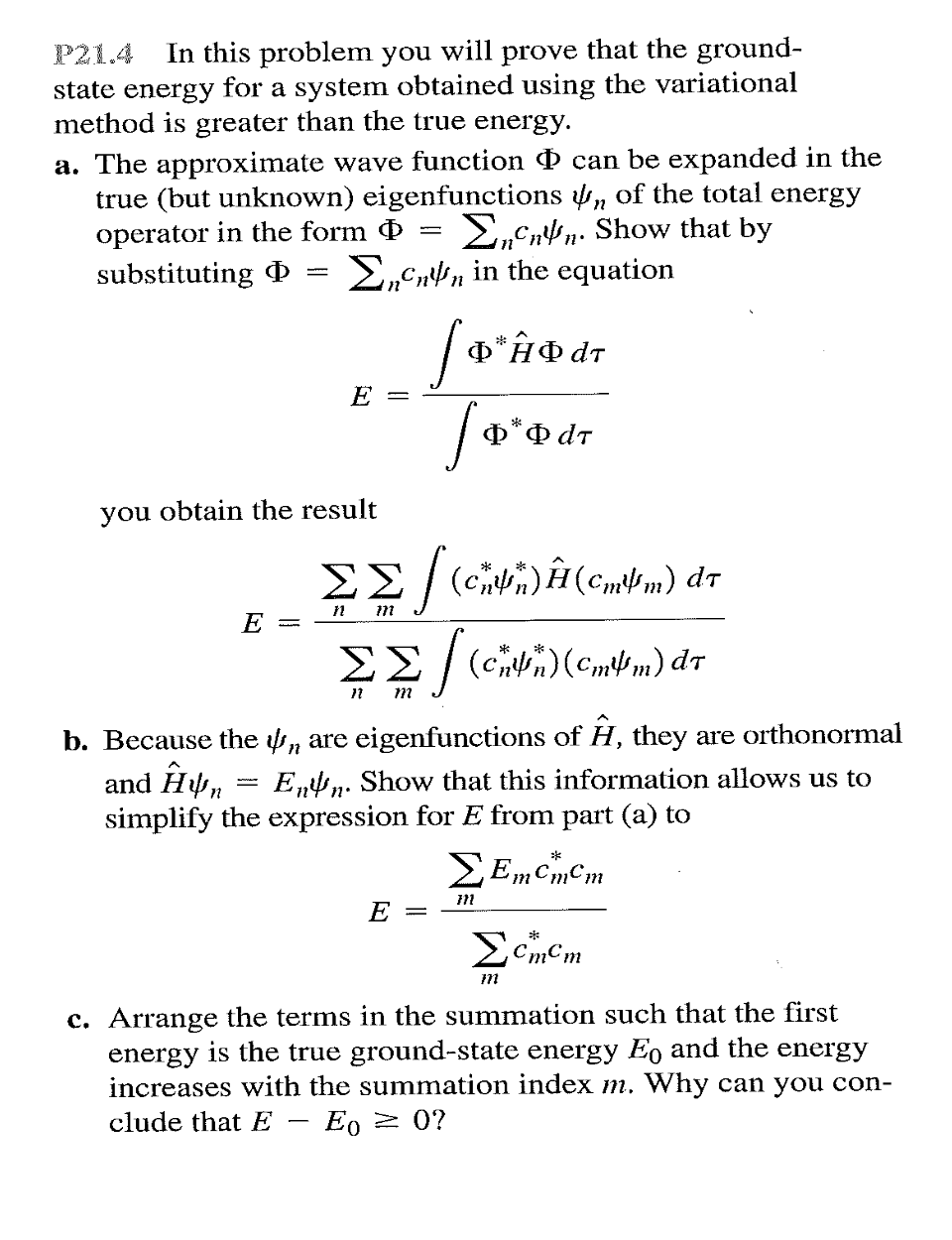 Solved D21.4 In this problem you will prove that the | Chegg.com