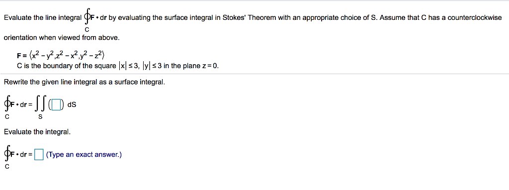 Solved Evaluate the line integral .dr by evaluating the | Chegg.com