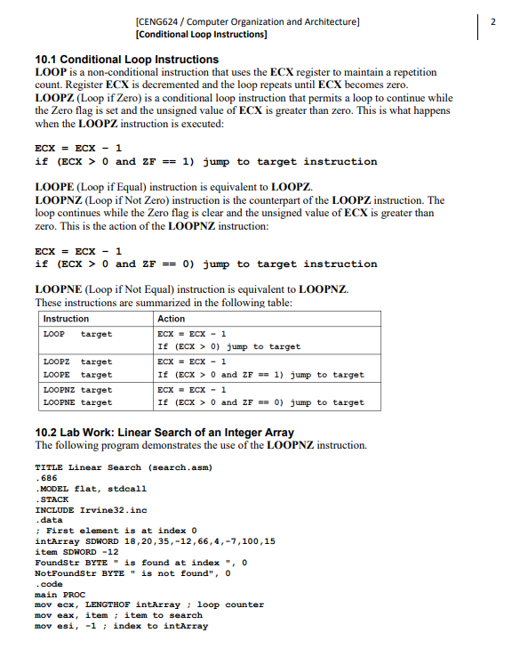 Solved Ceng624 Computer Organization And Architecture 