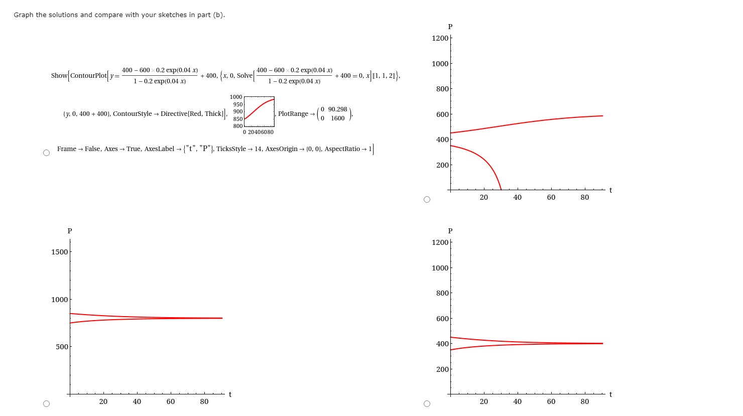 Solved Let's modify the logistic differential equation of | Chegg.com