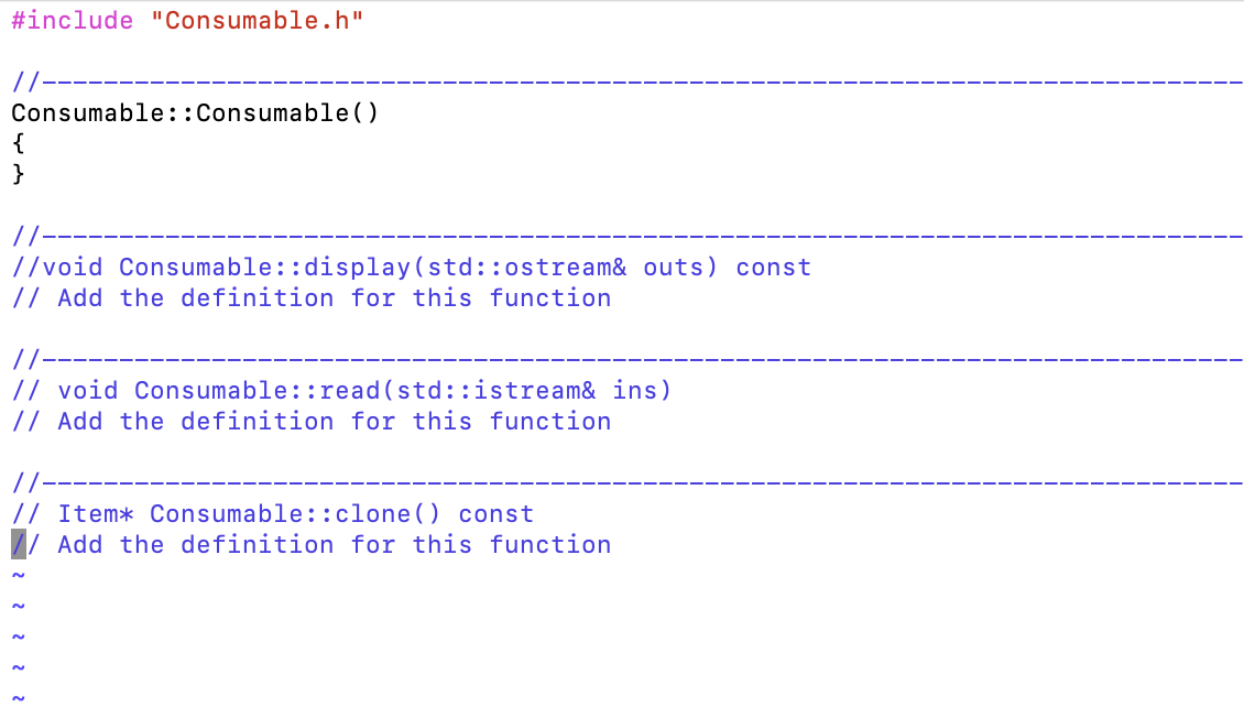 Solved Please complete this in C++ (following the below | Chegg.com