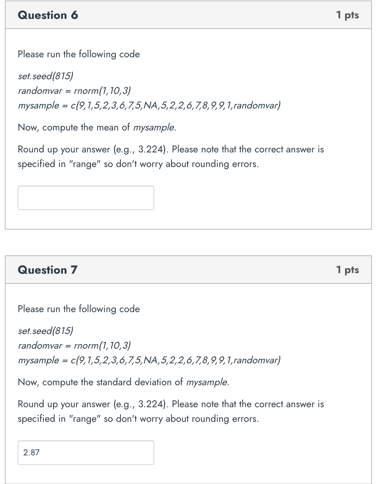 Solved In Rstudio code:Please run the following | Chegg.com