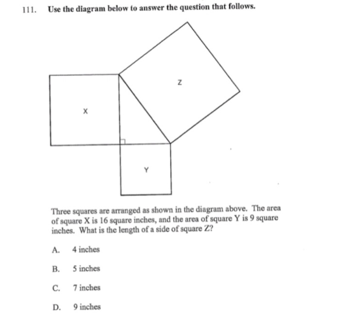 Solved Use the diagram below to answer the question that | Chegg.com