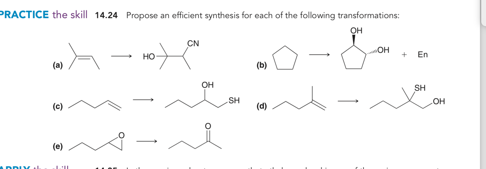 Solved PRACTICE the skill 14.24 Propose an efficient | Chegg.com