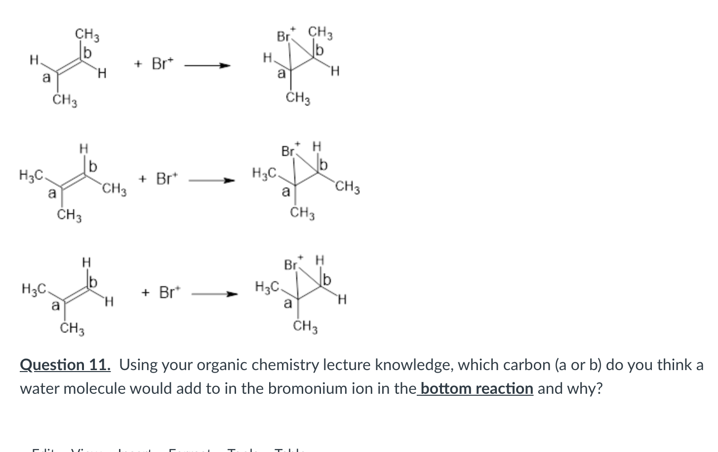 Solved CH CH CH3 H2C H3C H2C CH A B с Question 8. Structures | Chegg.com