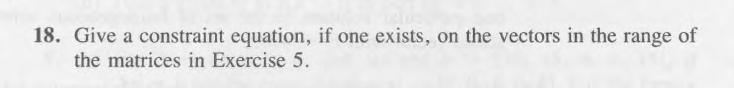 Solved 18 Give A Constraint Equation If One Exists On The