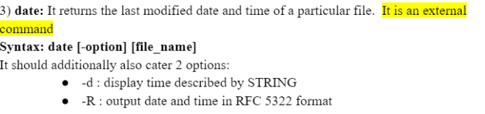 Solved You're making a special unix system, and your project | Chegg.com