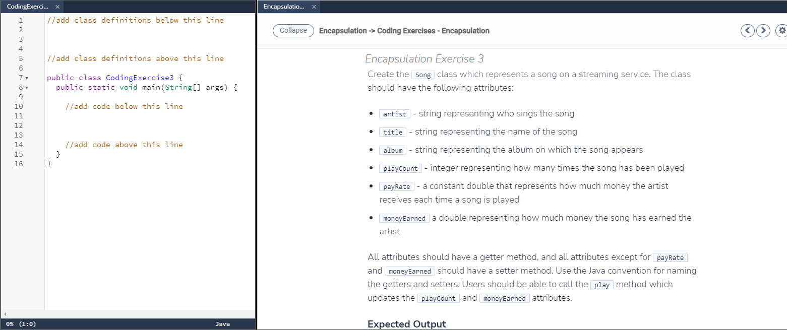 Solved //add class definitions below this line 1 2 Collapse | Chegg.com