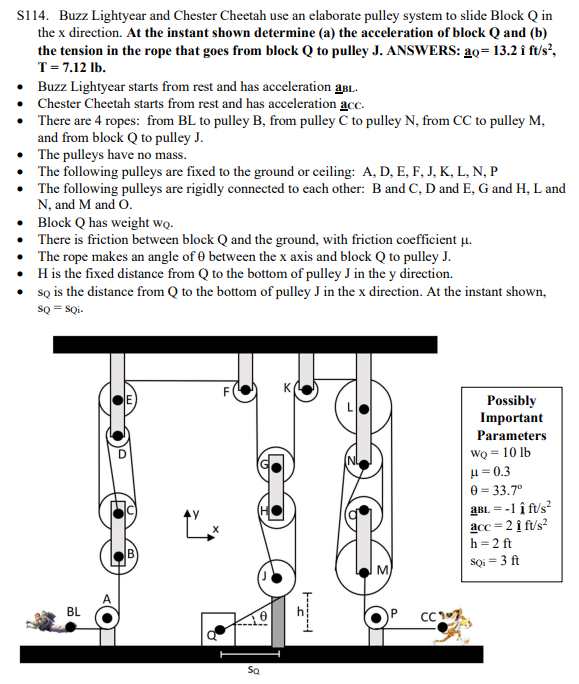 Solved Solve for the provided answers: Buzz Lightyear and | Chegg.com