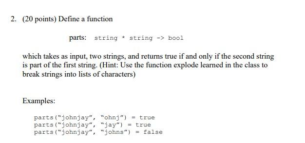 Solved Only In Ml Programming Code Needed In Ml 3575