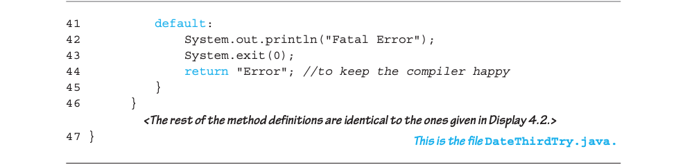 Solved Language java Write a method called advanceYear that | Chegg.com