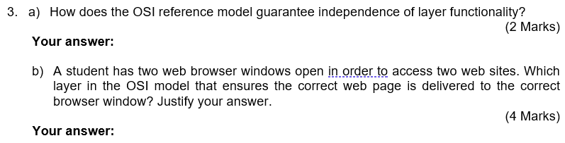 Solved Answer all the questions. 1. a) State a type of | Chegg.com