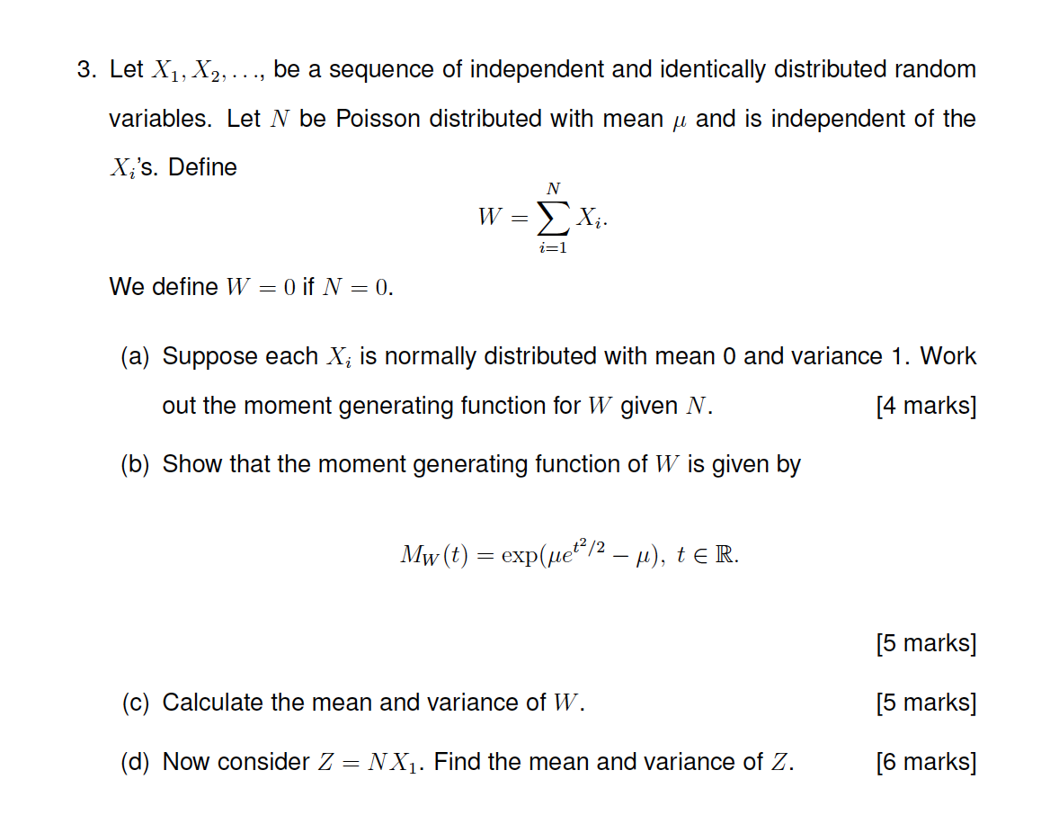 Solved Let X1;X2..., be a sequence of independent and | Chegg.com Solved Let X1;X2..., be a sequence of independent and | Chegg.com