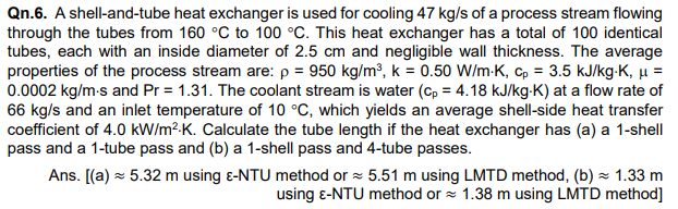 Solved Please solve using NTU Method! Please solve using NTU | Chegg.com