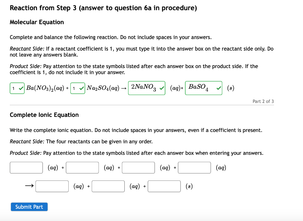 Solved Reaction from Step 3 (answer to question 6a in | Chegg.com
