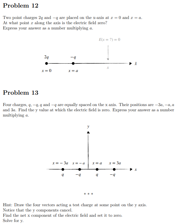 Solved Please help me answer problem 12 ﻿& 13 ﻿with | Chegg.com