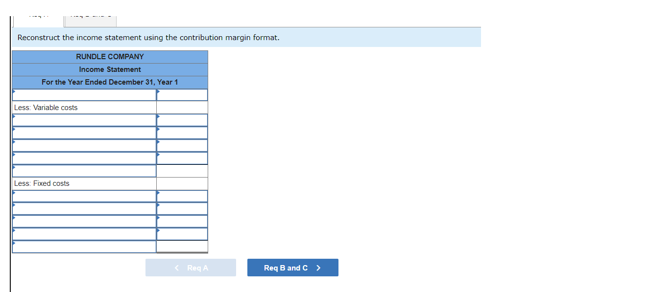 Solved Exercise 2-13A (Algo) Using contribution margin | Chegg.com