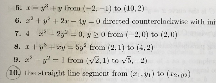 Solved In Exercises 1-10 find a parametric representation | Chegg.com