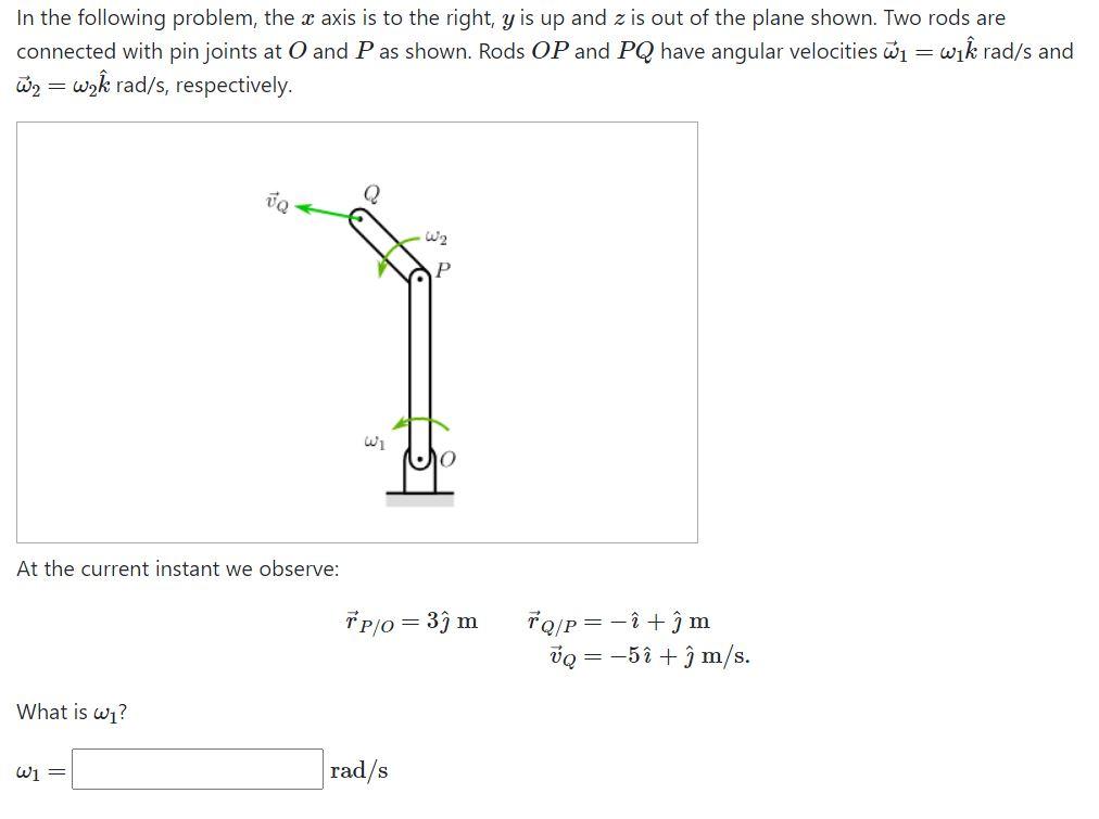 Solved In the following problem, the x axis is to the right, | Chegg.com