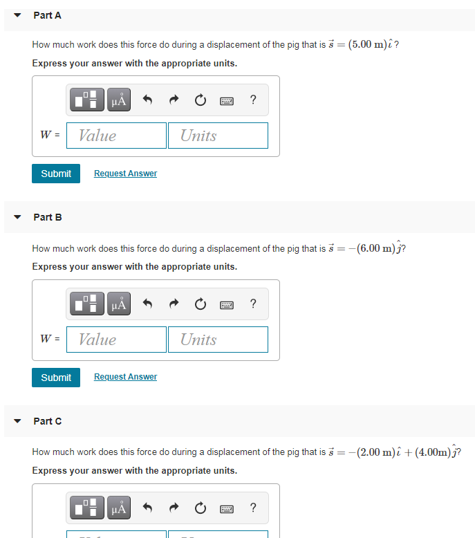 Solved On a farm, you are pushing on a stubborn pig with a | Chegg.com
