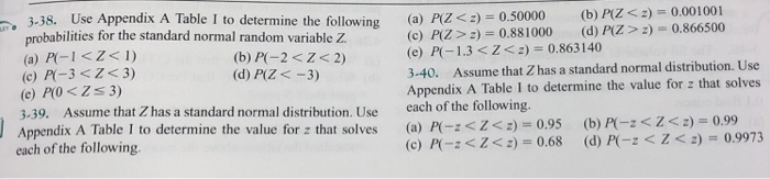 Solved 3-38. Use Appendix A Table I to determine the | Chegg.com