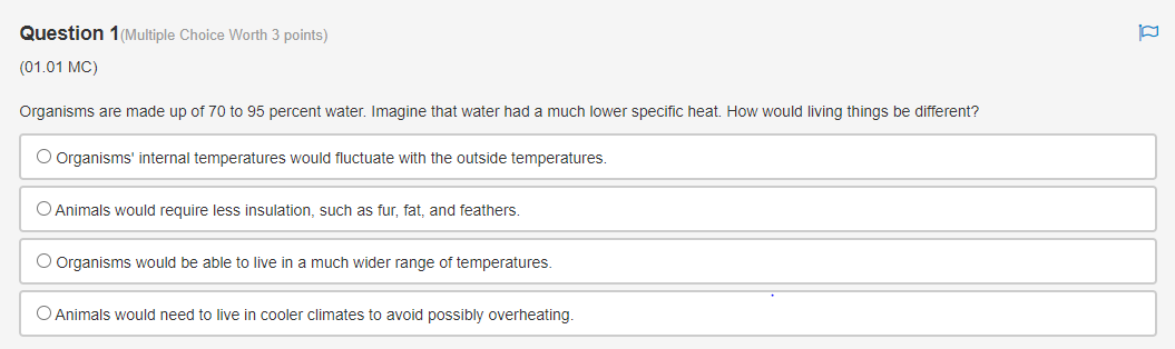 Solved Question 1(Multiple Choice Worth 3 points) (01.01 MC) | Chegg.com