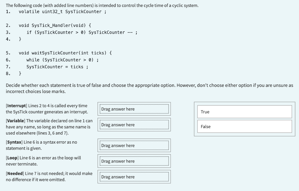 Solved The following code (with added line numbers) is | Chegg.com