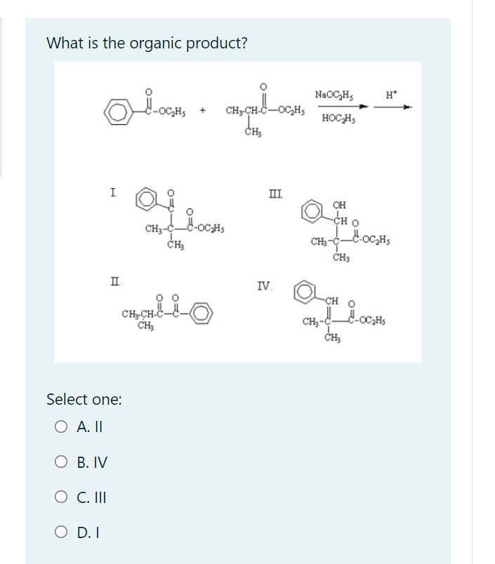 Solved Give the organic product: 0 : H(aq) + CH.CH-OH ? Ö: A | Chegg.com