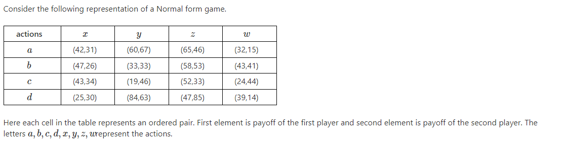 1.Perform iterative elimination of dominated | Chegg.com