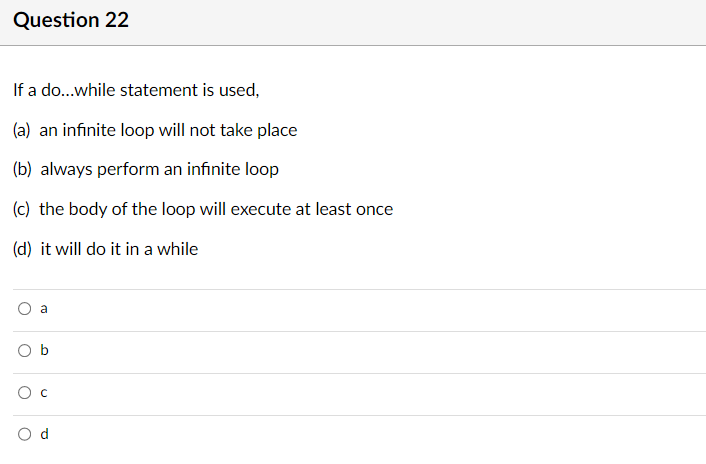 Solved In C, the condition (7!=y>3) (a) evaluates correctly | Chegg.com
