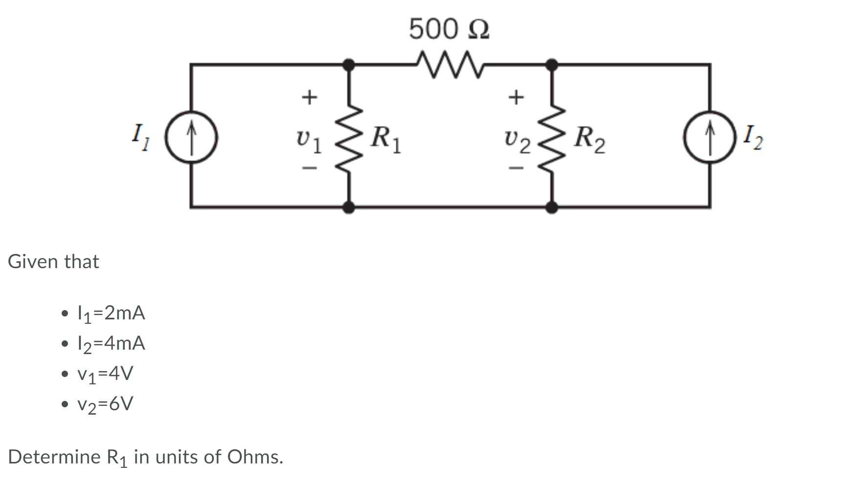 Solved 500 12 w + + 1. (1 U 1 } R U2 } R2 1 12 Given that . | Chegg.com