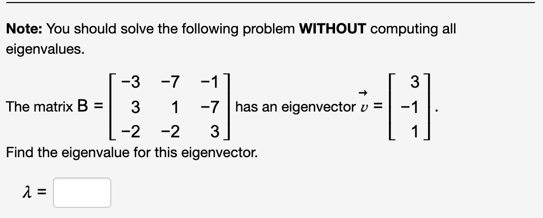 Solved (3 points) The matrix A=⎣⎡000−42−2−84−4⎦⎤ has two | Chegg.com