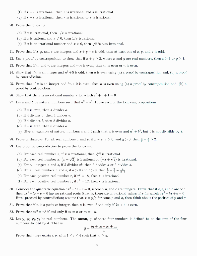 Solved In what follows, use the following definitions: An | Chegg.com