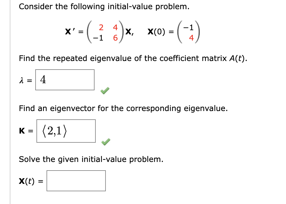 Solved Consider the following initial-value problem. | Chegg.com