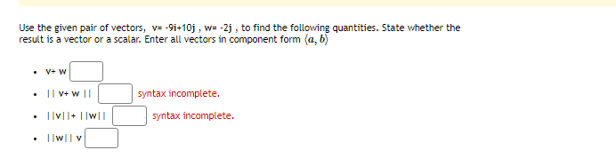 Solved Write the vector shown above in component form. | Chegg.com